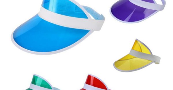PVC Plastic Sun Visor Cap_PC212VCP